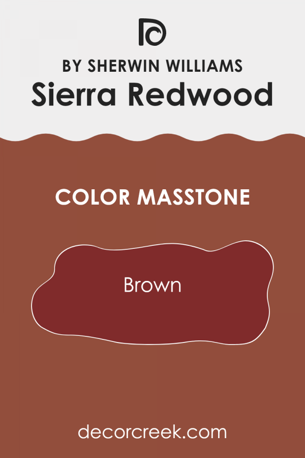 Sierra Redwood SW 7598 Paint Color by Sherwin Williams - DecorCreek