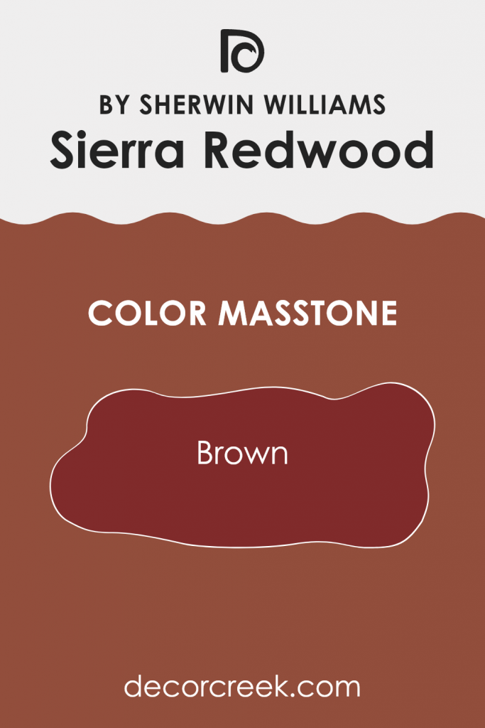 Sierra Redwood SW 7598 Paint Color by Sherwin Williams - DecorCreek