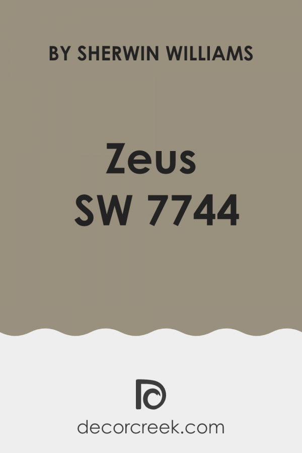 Zeus SW 7744 Paint Color by Sherwin Williams - DecorCreek