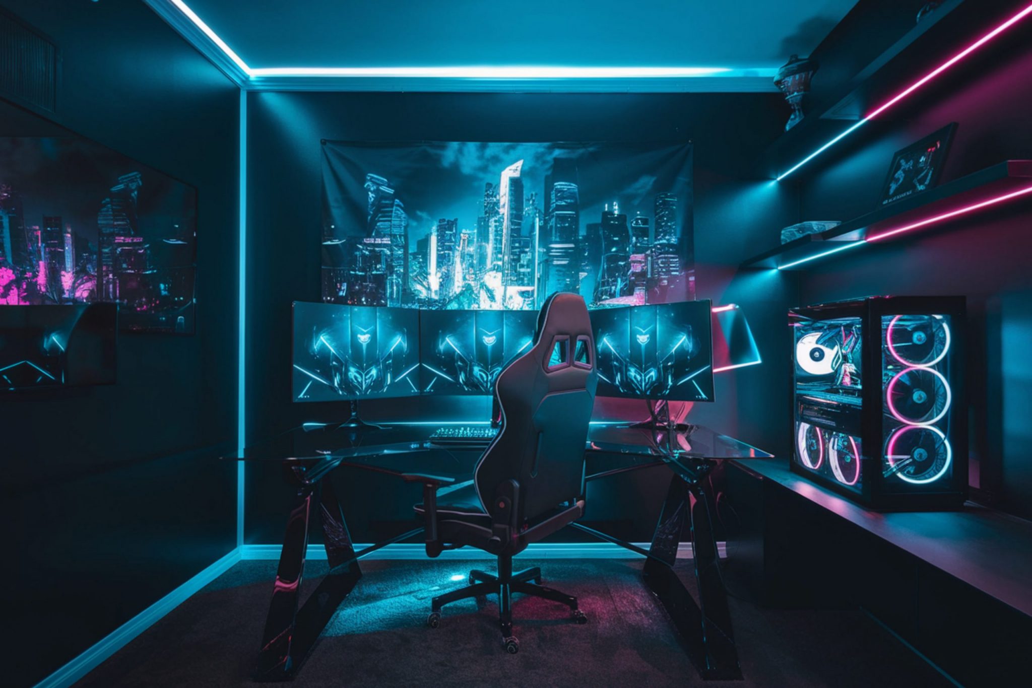 26 Gaming Room Paint Ideas from Sherwin-Williams & Benjamin Moore Colors for Low-Glare Walls ...