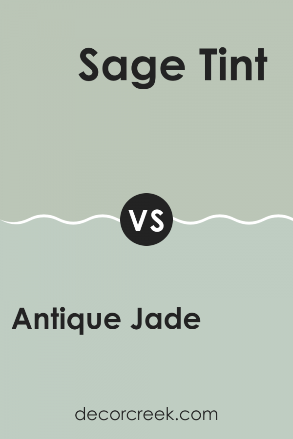 Antique Jade 465 Paint Color by Benjamin Moore - DecorCreek