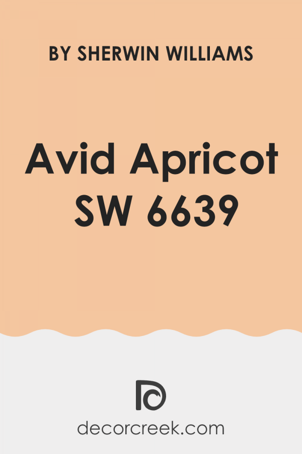 Avid Apricot SW 6639 Paint Color by Sherwin Williams - DecorCreek