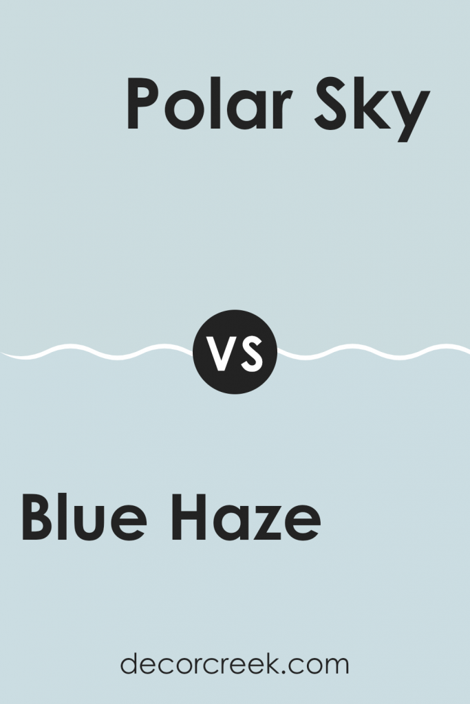 Blue Haze 1667 Paint Color by Benjamin Moore - DecorCreek