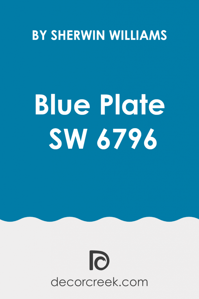 Blue Plate SW 6796 Paint Color by Sherwin Williams - DecorCreek