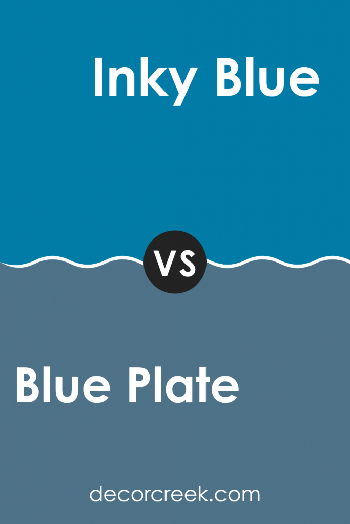 Blue Plate SW 6796 Paint Color by Sherwin Williams - DecorCreek