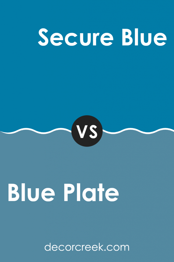 Blue Plate SW 6796 Paint Color by Sherwin Williams - DecorCreek
