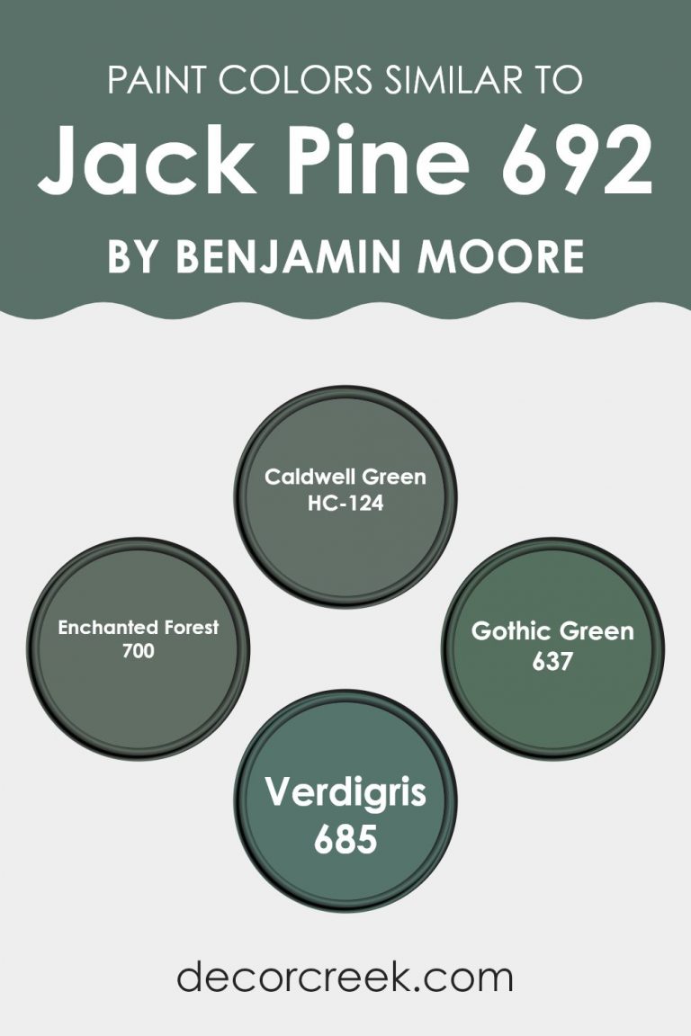 Jack Pine 692 Paint Color by Benjamin Moore - DecorCreek