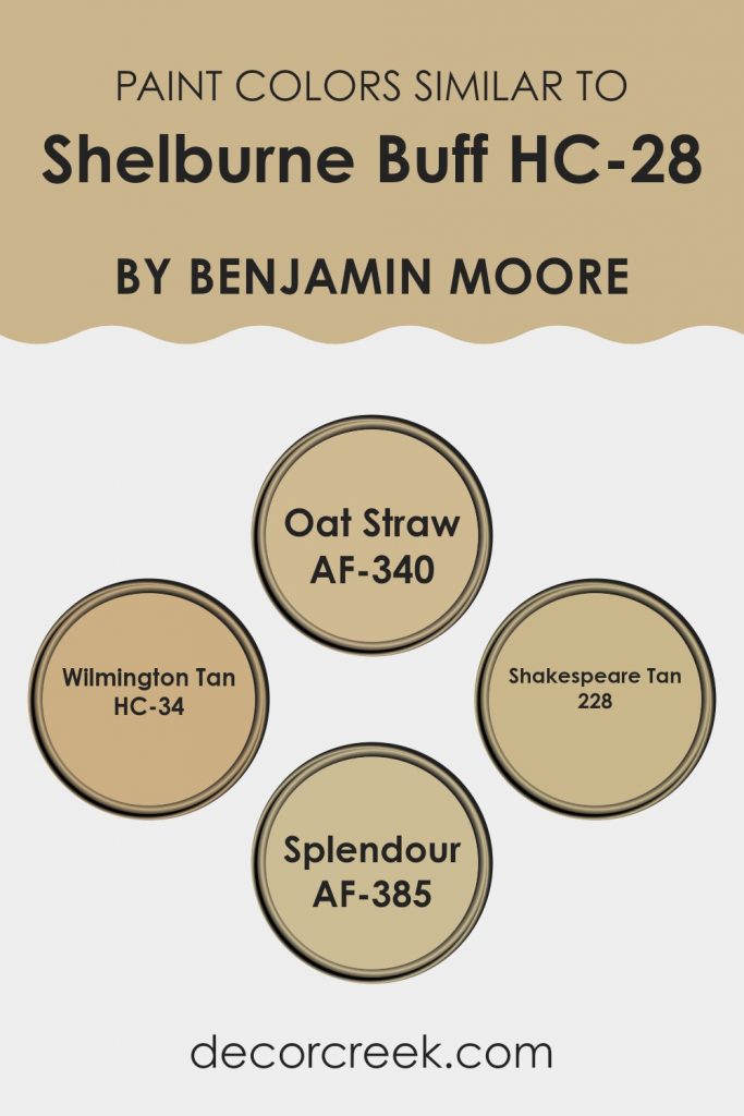 Shelburne Buff HC-28 Paint Color by Benjamin Moore - DecorCreek