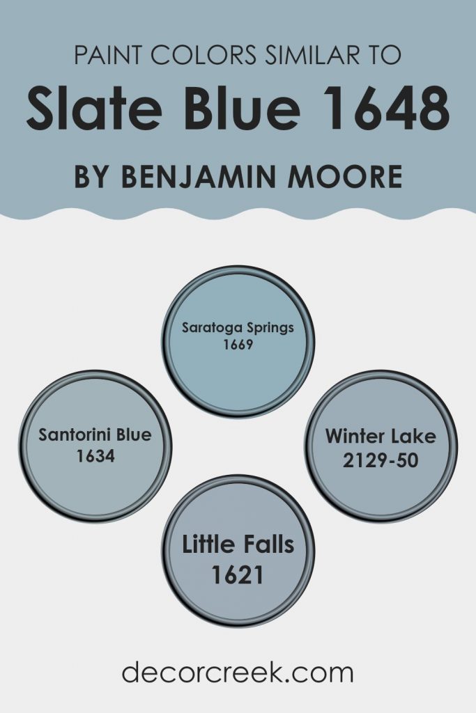 Slate Blue 1648 Paint Color by Benjamin Moore - DecorCreek