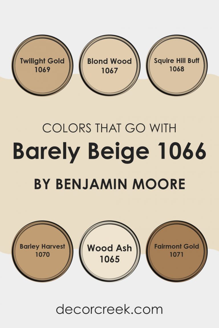 Barely Beige 1066 Paint Color by Benjamin Moore - DecorCreek