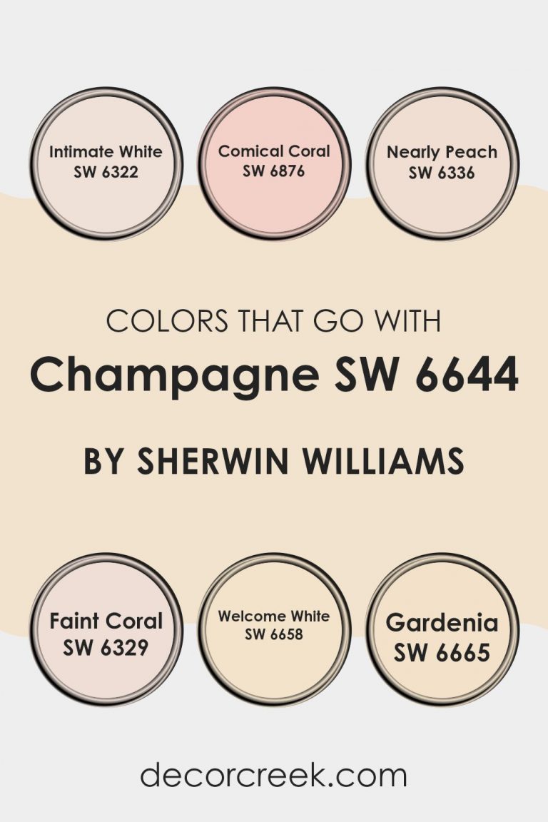 Champagne SW 6644 Paint Color by Sherwin Williams - DecorCreek