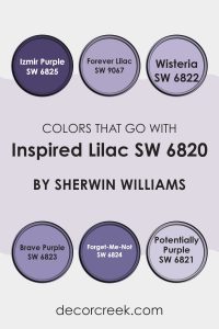 Inspired Lilac SW 6820 Paint Color by Sherwin Williams - DecorCreek