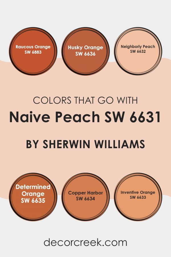 Naive Peach SW 6631 Paint Color by Sherwin Williams - DecorCreek