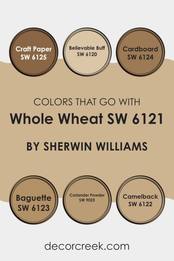 Whole Wheat SW 6121 Paint Color by Sherwin Williams - DecorCreek