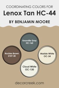 Lenox Tan HC-44 Paint Color by Benjamin Moore - DecorCreek