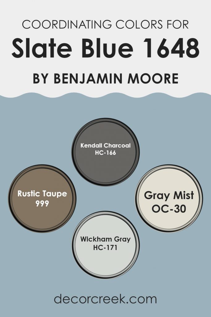 Slate Blue 1648 Paint Color by Benjamin Moore - DecorCreek