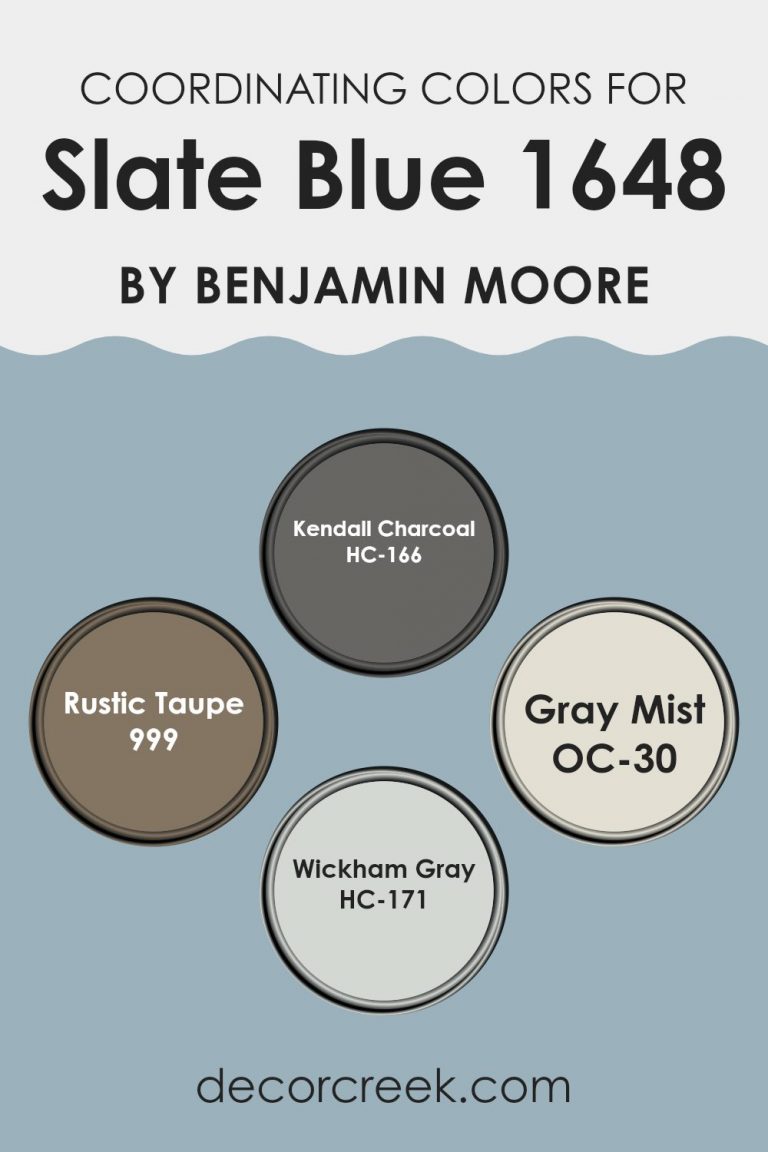 Slate Blue 1648 Paint Color by Benjamin Moore - DecorCreek