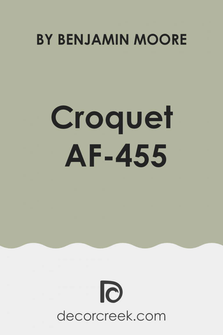Croquet AF-455 Paint Color by Benjamin Moore - DecorCreek
