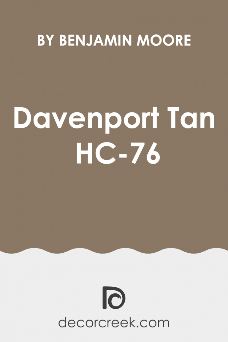 Davenport Tan HC-76 Paint Color by Benjamin Moore - DecorCreek