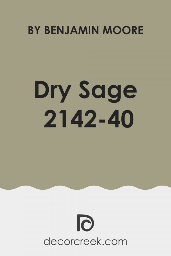 Dry Sage 2142-40 Paint Color by Benjamin Moore - DecorCreek