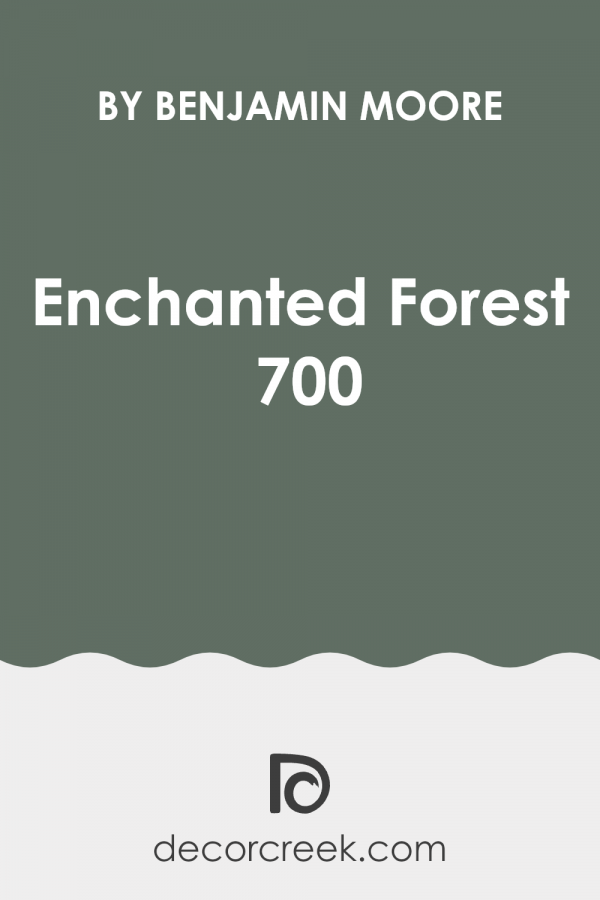 Enchanted Forest 700 Paint Color by Benjamin Moore - DecorCreek