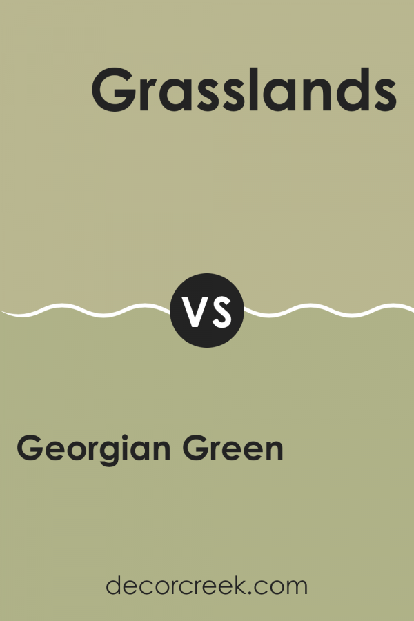 Georgian Green HC-115 Paint Color by Benjamin Moore - DecorCreek