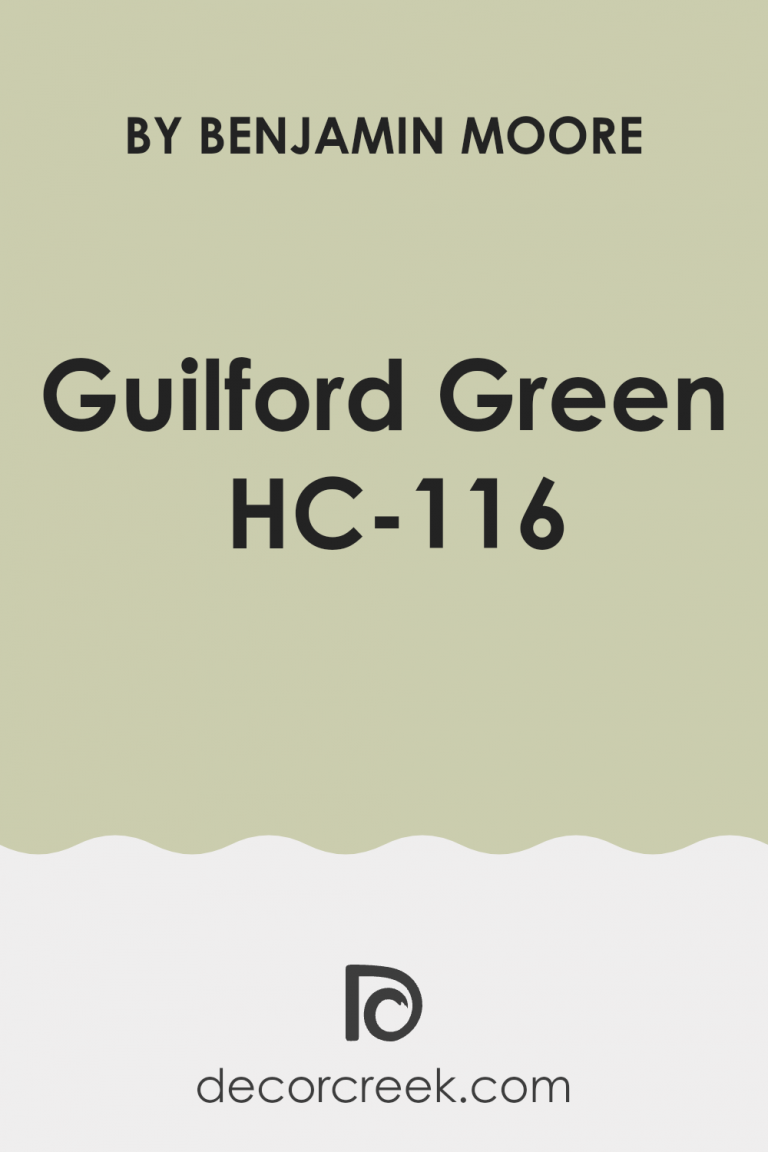 Guilford Green HC-116 Paint Color by Benjamin Moore - DecorCreek