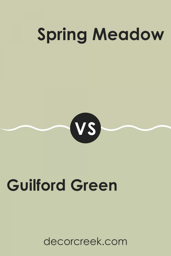 Guilford Green HC-116 Paint Color by Benjamin Moore - DecorCreek
