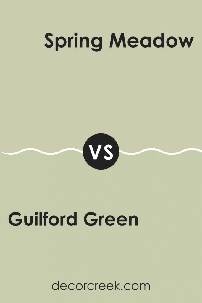 Guilford Green HC-116 Paint Color by Benjamin Moore - DecorCreek
