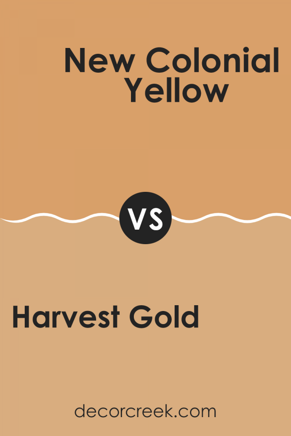 Harvest Gold SW 2858 Paint Color by Sherwin Williams - DecorCreek