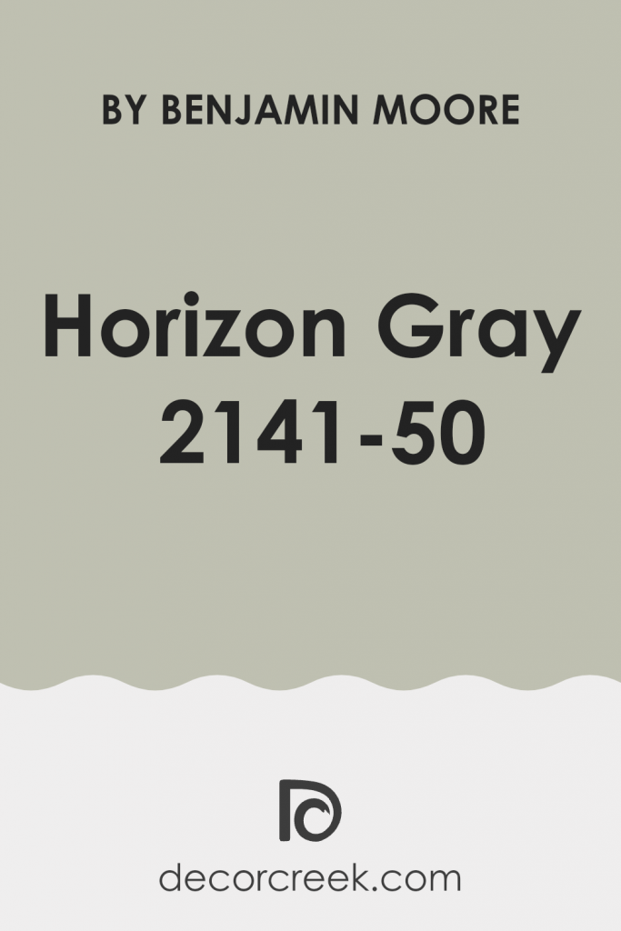 Horizon Gray 2141-50 Paint Color by Benjamin Moore - DecorCreek