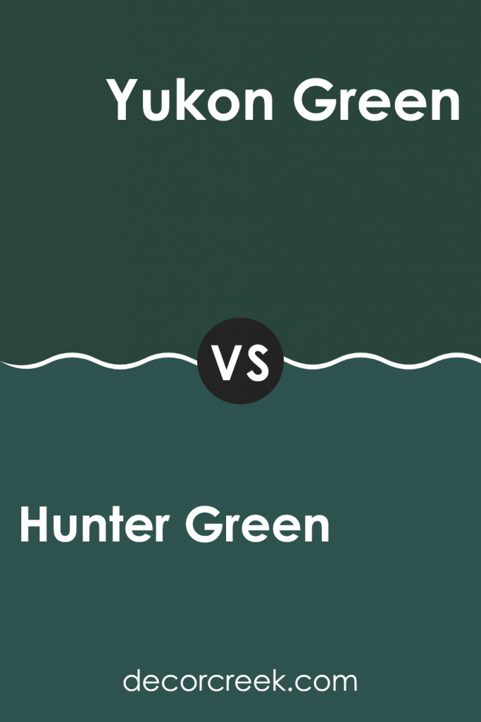 Hunter Green 2041-10 Paint Color by Benjamin Moore - DecorCreek