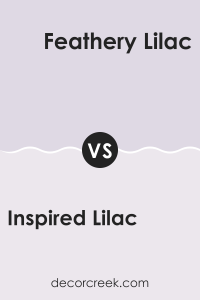 Inspired Lilac SW 6820 Paint Color by Sherwin Williams - DecorCreek