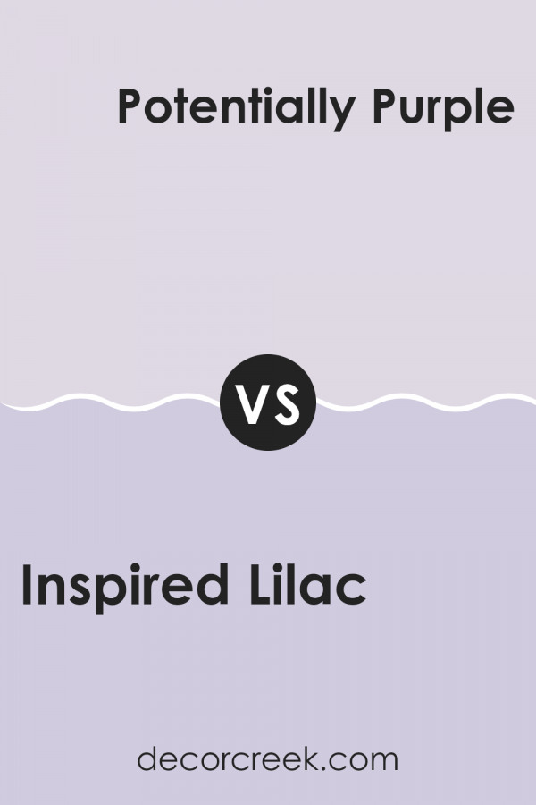 Inspired Lilac SW 6820 Paint Color by Sherwin Williams - DecorCreek