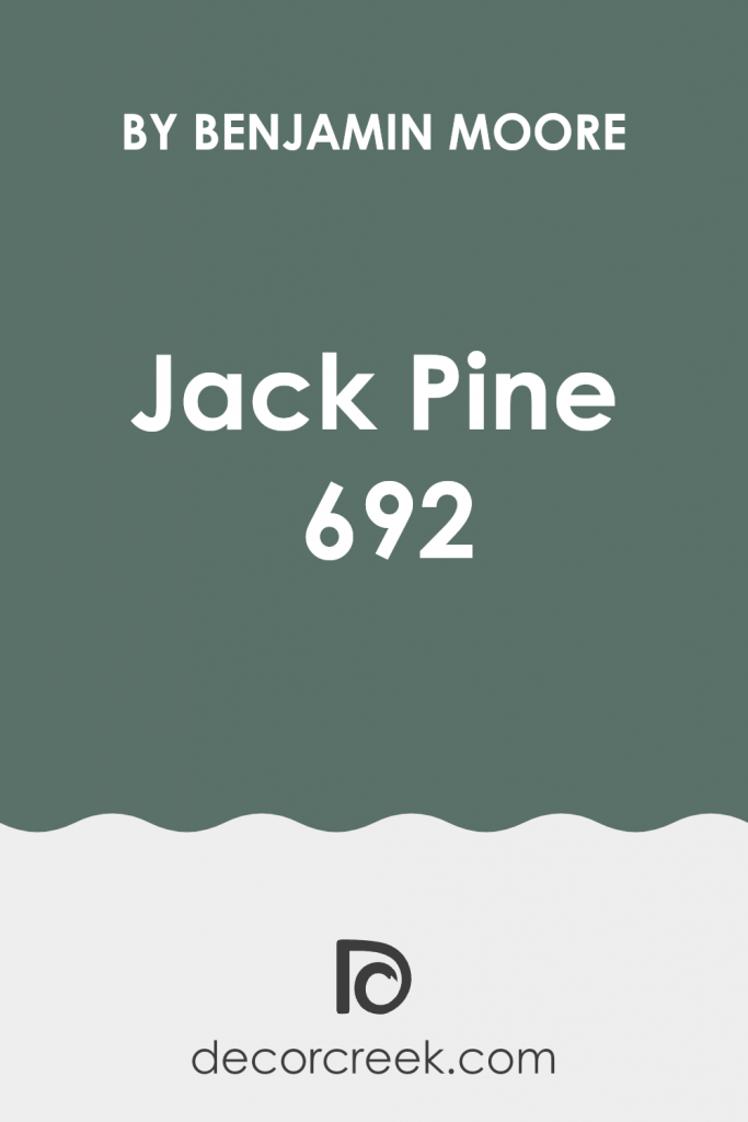 Jack Pine 692 Paint Color by Benjamin Moore - DecorCreek