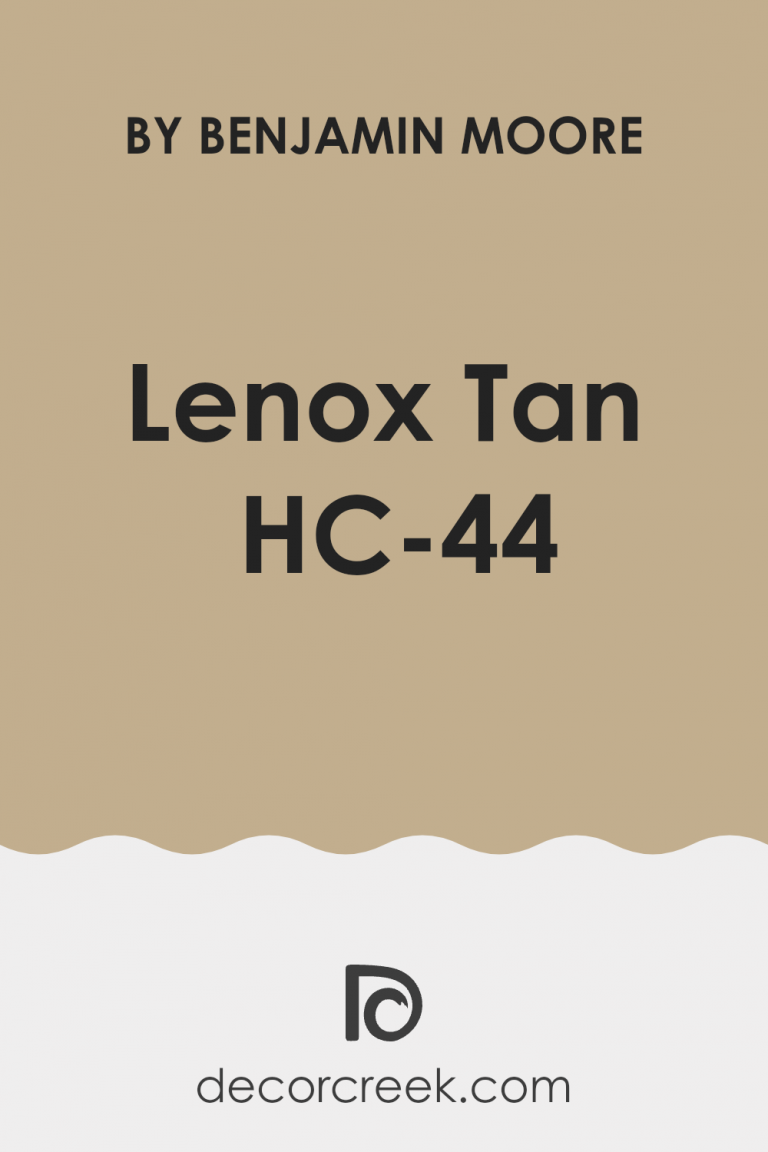 Lenox Tan HC-44 Paint Color by Benjamin Moore - DecorCreek