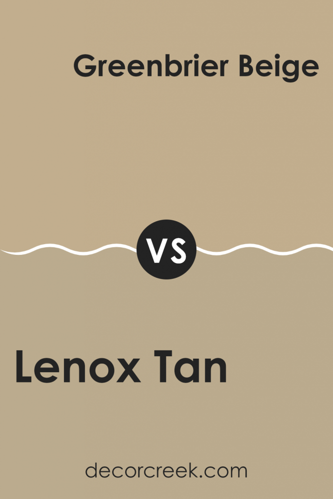 Lenox Tan HC-44 Paint Color by Benjamin Moore - DecorCreek