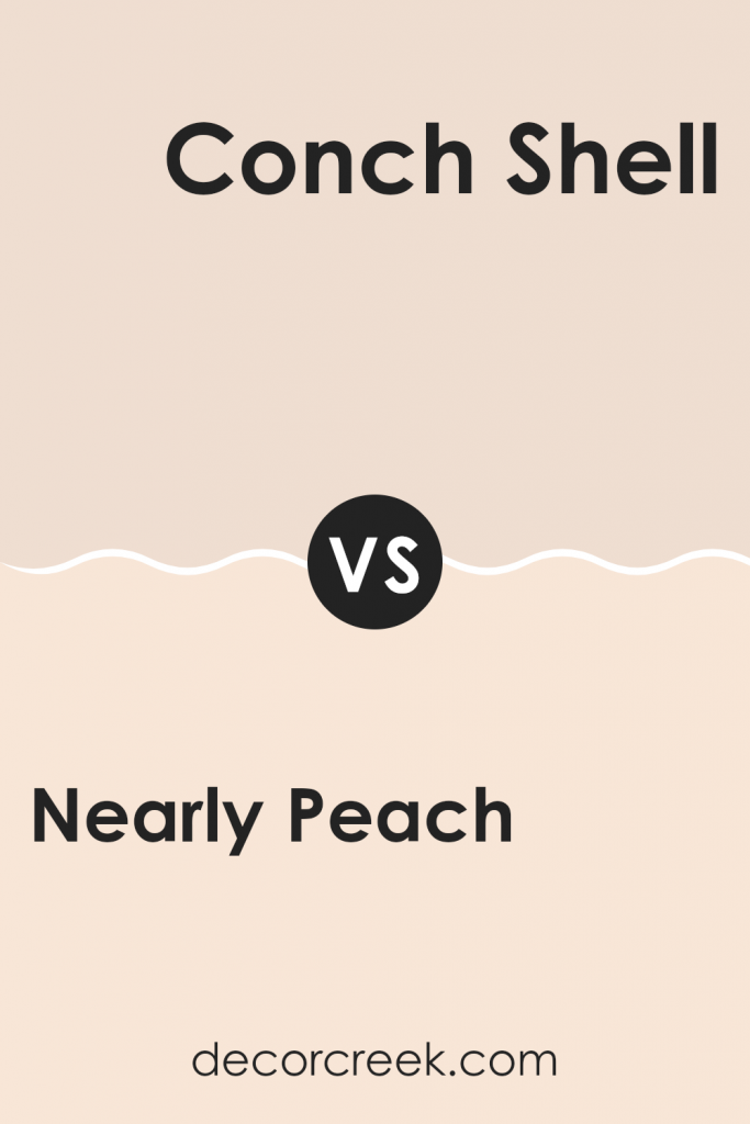 Nearly Peach SW 6336 Paint Color by Sherwin Williams - DecorCreek