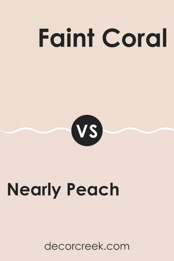 Nearly Peach SW 6336 Paint Color by Sherwin Williams - DecorCreek