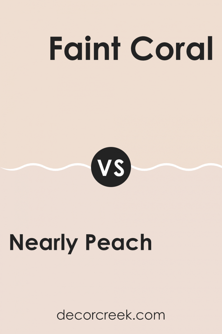 Nearly Peach SW 6336 Paint Color by Sherwin Williams - DecorCreek