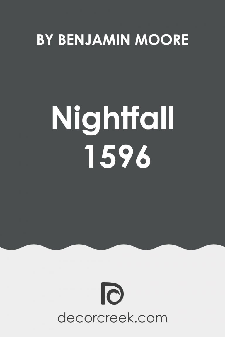 Nightfall 1596 Paint Color by Benjamin Moore - DecorCreek