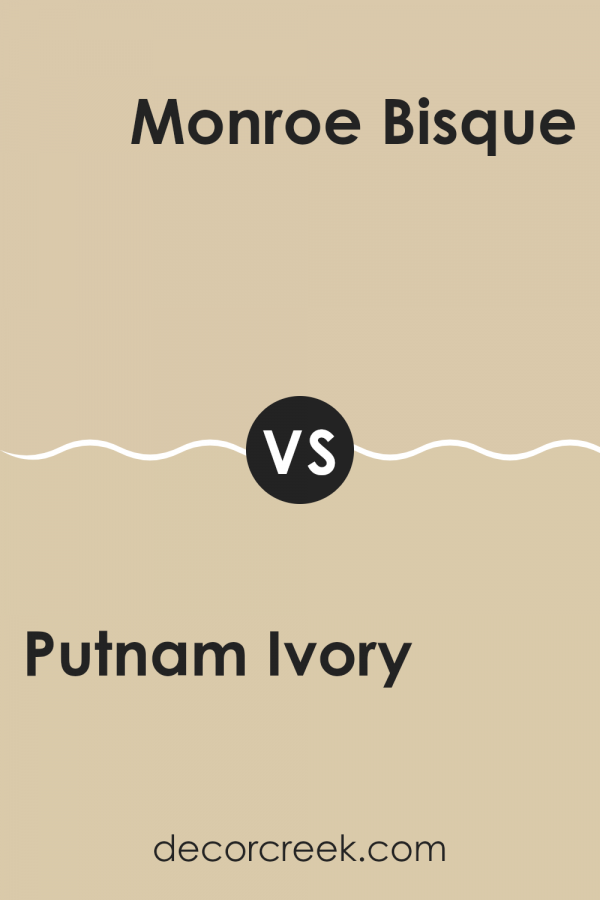 Putnam Ivory HC-39 Paint Color by Benjamin Moore - DecorCreek