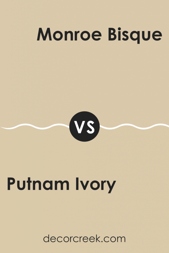 Putnam Ivory HC-39 Paint Color by Benjamin Moore - DecorCreek