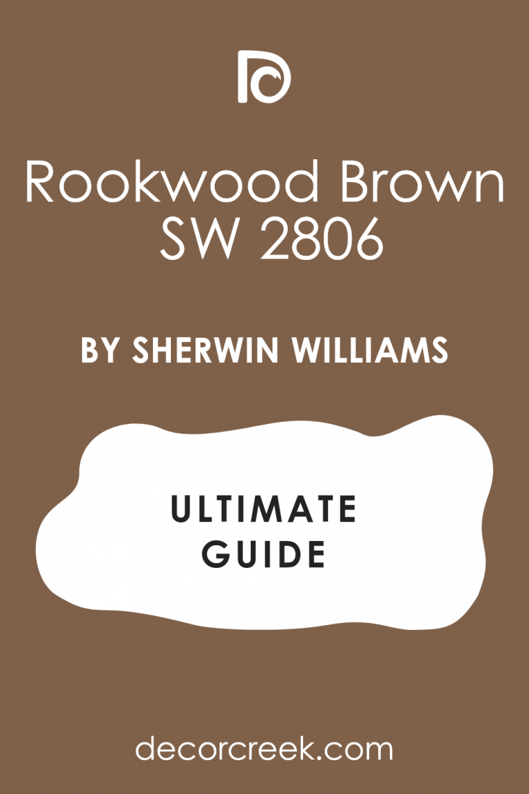 Rookwood Brown SW 2806 Paint Color by Sherwin Williams - DecorCreek