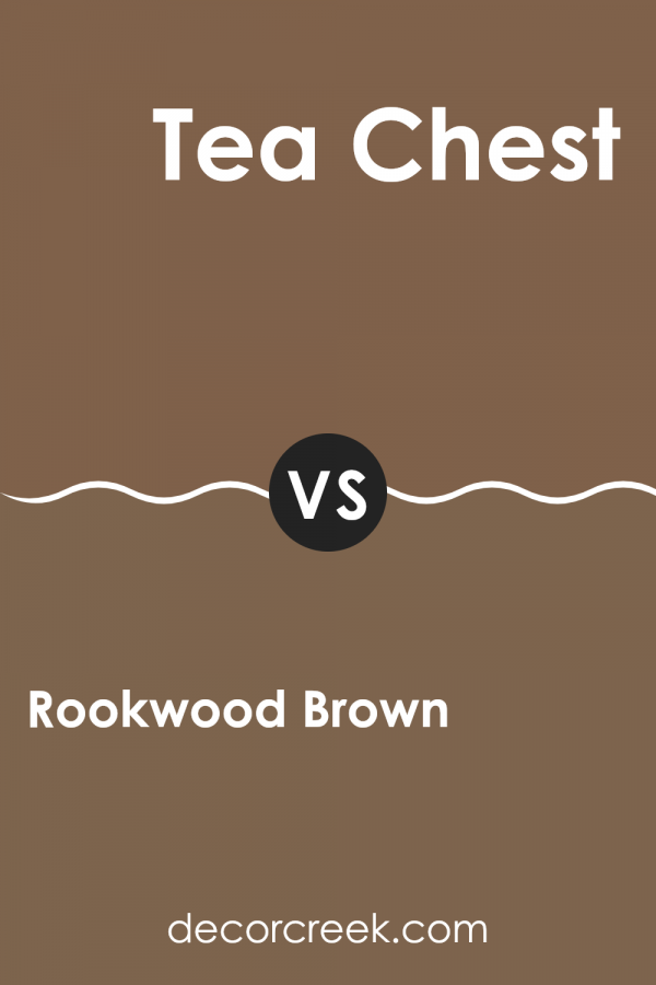 Rookwood Brown SW 2806 Paint Color by Sherwin Williams - DecorCreek