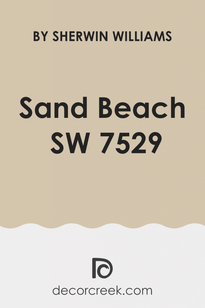 Sand Beach SW 7529 Paint Color by Sherwin Williams - DecorCreek