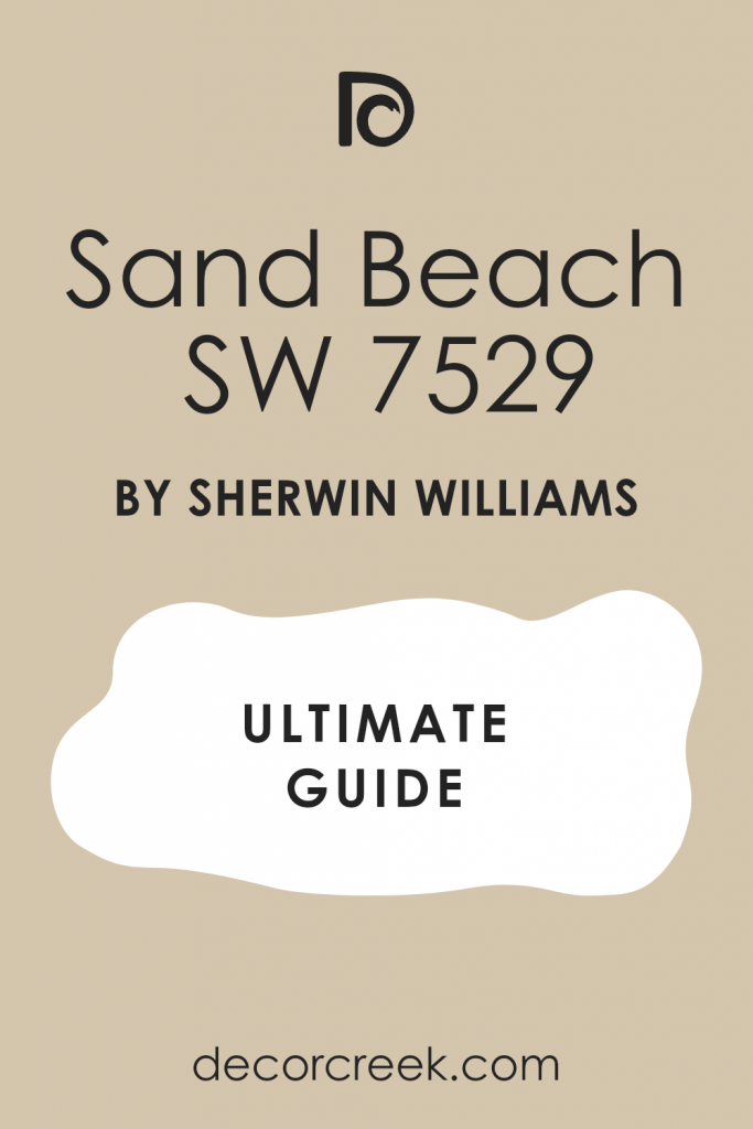 Sand Beach SW 7529 Paint Color by Sherwin Williams - DecorCreek