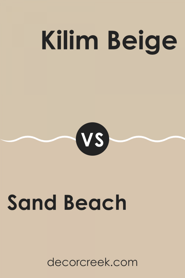 Sand Beach SW 7529 Paint Color by Sherwin Williams - DecorCreek
