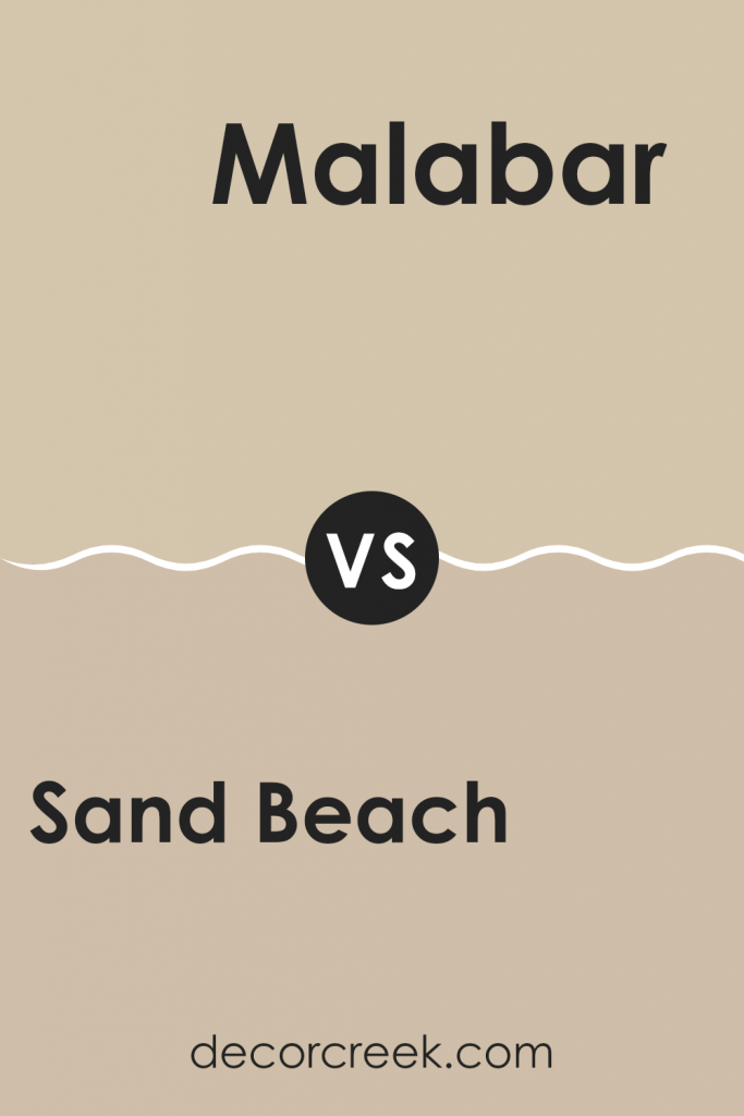 Sand Beach SW 7529 Paint Color by Sherwin Williams - DecorCreek