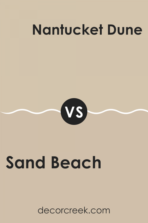 Sand Beach SW 7529 Paint Color by Sherwin Williams - DecorCreek